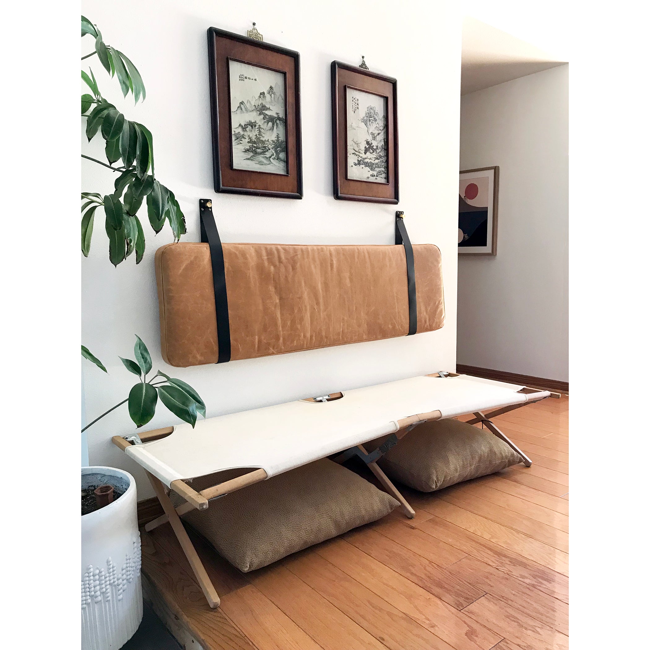 LEATHER HANGING STRAPS - Norwegian Wood